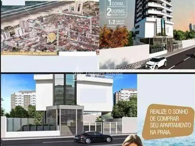 Apartamento para Venda em Praia Grande/SP Nova Mirim 2 Quartos