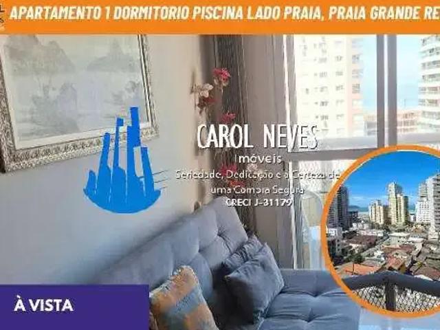 Apartamento para Venda em Praia Grande/SP Aviação 1 Quartos