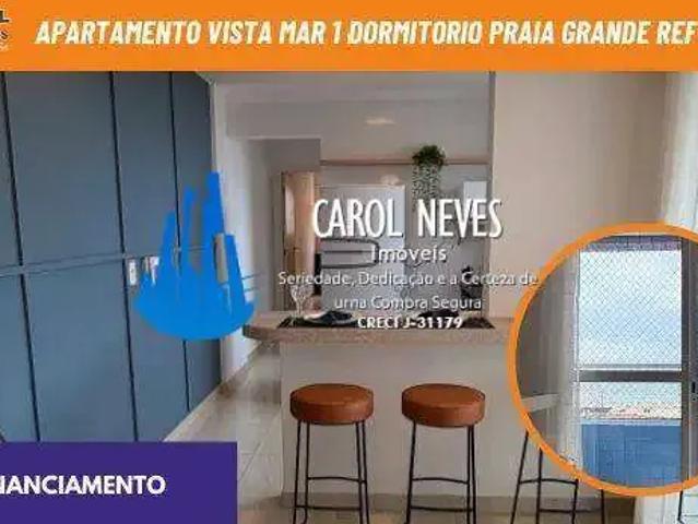 Apartamento para Venda em Praia Grande/SP Aviação 1 Quartos