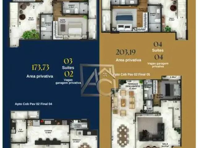 Apartamento para Venda em Praia Grande/SP Aviação 1 Quartos