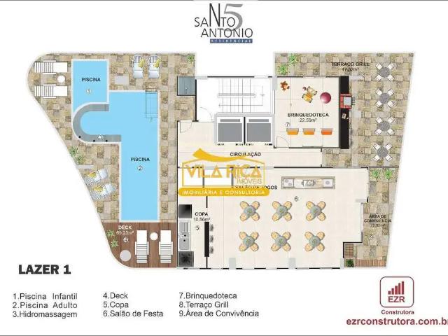 Apartamento para Venda em Praia Grande/SP Aviação 2 Quartos