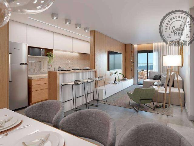 Apartamento para Venda em Praia Grande/SP Aviação 2 Quartos