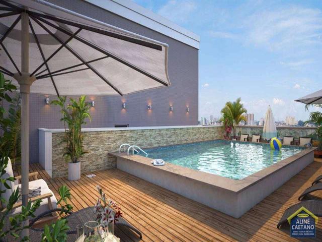 Apartamento para Venda em Praia Grande/SP Aviação 2 Quartos