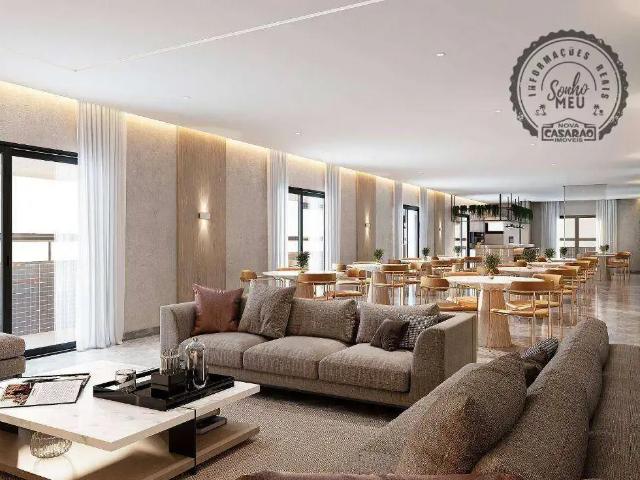 Apartamento para Venda em Praia Grande/SP Aviação 2 Quartos
