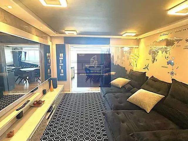 Apartamento para Venda em Praia Grande/SP Aviação 3 Quartos