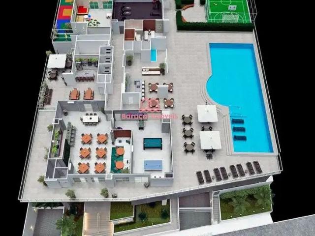 Apartamento para Venda em Praia Grande/SP Aviação 3 Quartos