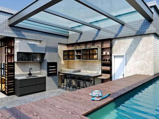 Apartamento para Venda em Praia Grande/SP Aviação 3 Quartos