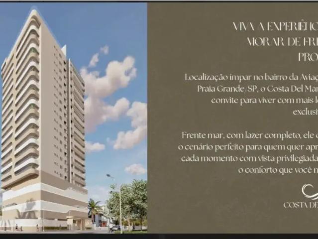 Apartamento para Venda em Praia Grande/SP Aviação 3 Quartos