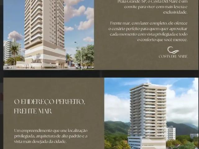 Apartamento para Venda em Praia Grande/SP Aviação 3 Quartos