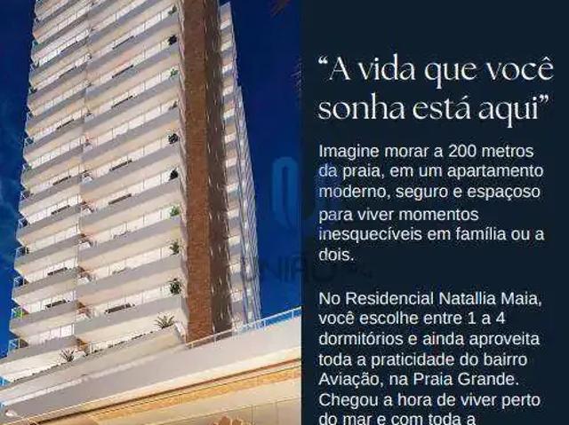 Apartamento para Venda em Praia Grande/SP Aviação 3 Quartos