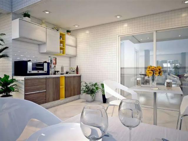 Apartamento para Venda em Praia Grande/SP Balneário Maracanã 2 Quartos