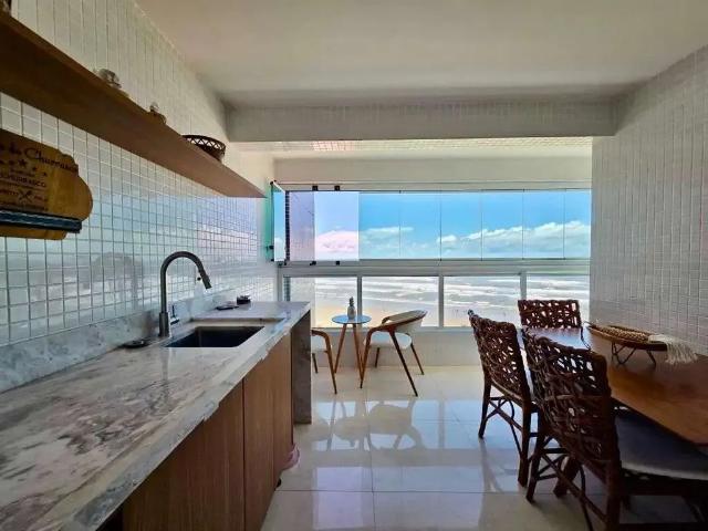 Apartamento para Venda em Praia Grande/SP Balneário Maracanã 3 Quartos
