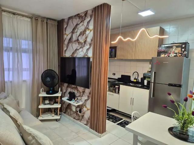 Apartamento para Venda em Praia Grande/SP Boqueirão 1 Quartos