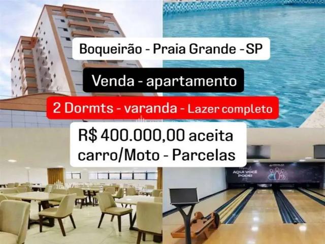 Apartamento para Venda em Praia Grande/SP Boqueirão 2 Quartos