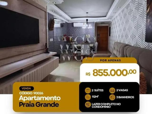 Apartamento para Venda em Praia Grande/SP Boqueirão 2 Quartos