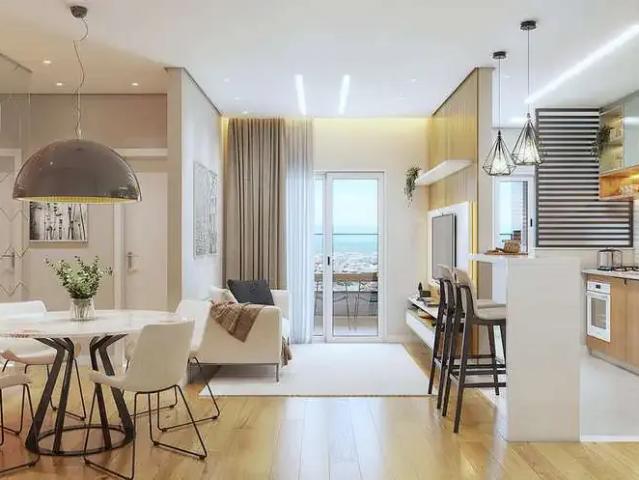 Apartamento para Venda em Praia Grande/SP Boqueirão 2 Quartos
