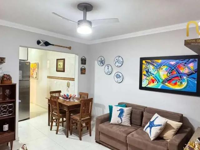 Apartamento para Venda em Praia Grande/SP Canto do Forte 1 Quartos