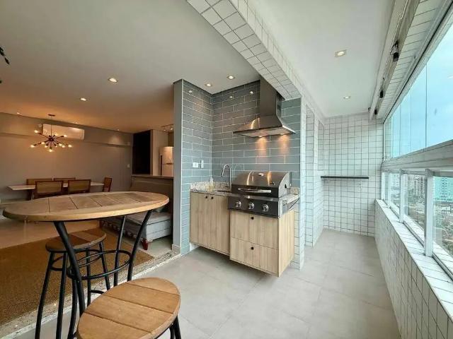 Apartamento para Venda em Praia Grande/SP Canto do Forte 1 Quartos