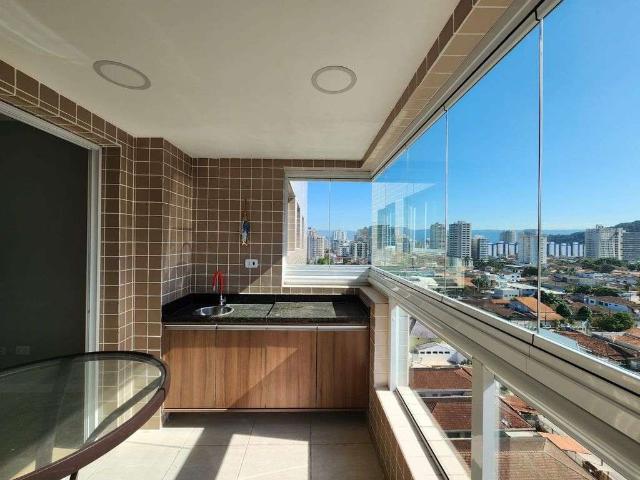 Apartamento para Venda em Praia Grande/SP Canto do Forte 2 Quartos
