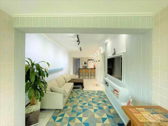 Apartamento para Venda em Praia Grande/SP Canto do Forte 2 Quartos