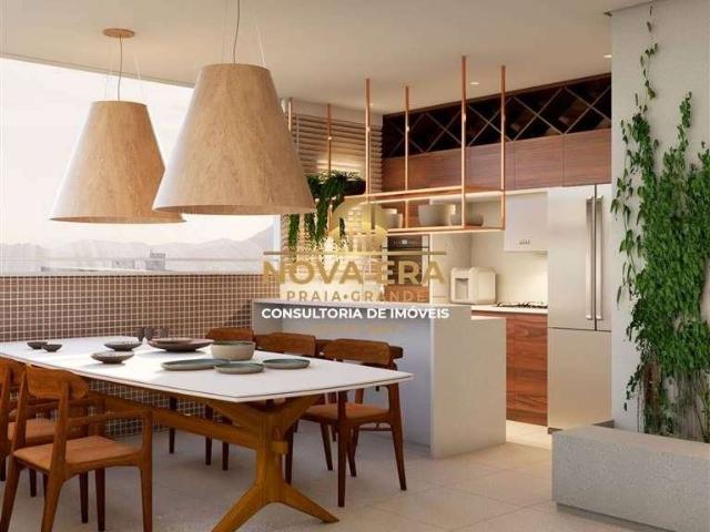Apartamento para Venda em Praia Grande/SP Canto do Forte 2 Quartos
