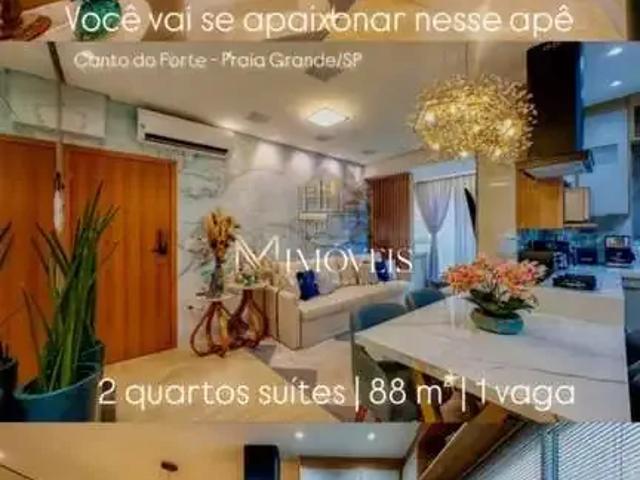 Apartamento para Venda em Praia Grande/SP Canto do Forte 2 Quartos