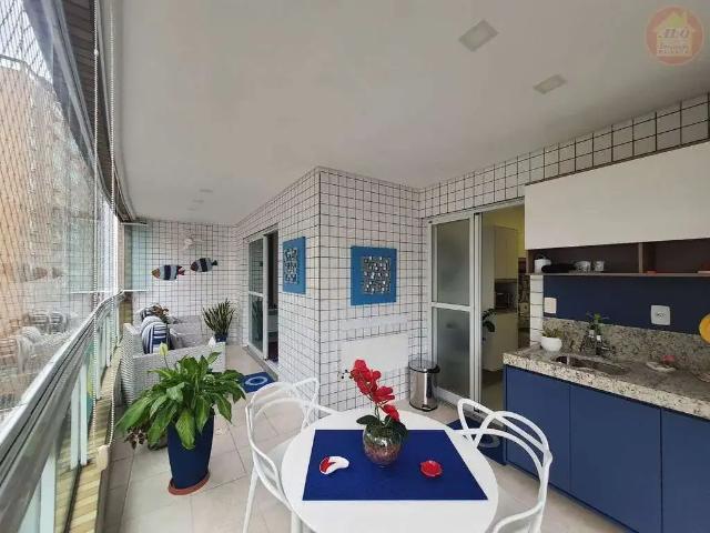 Apartamento para Venda em Praia Grande/SP Canto do Forte 3 Quartos