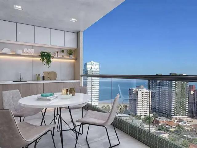 Apartamento para Venda em Praia Grande/SP Canto do Forte 3 Quartos