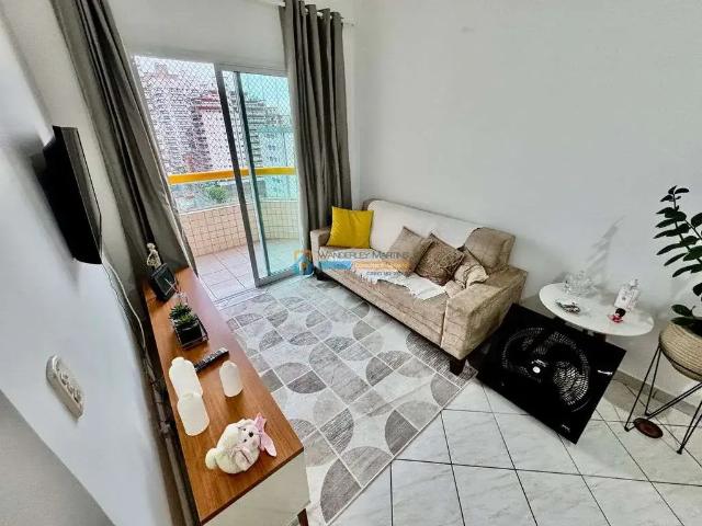 Apartamento para Venda em Praia Grande/SP Cidade Ocian 1 Quartos