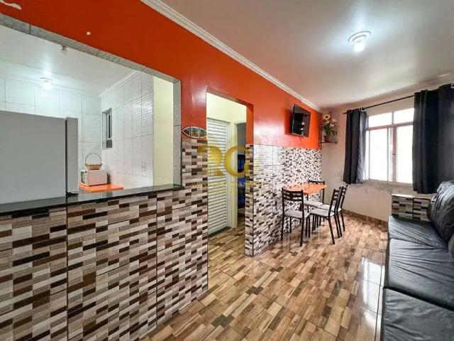 Apartamento para Venda em Praia Grande/SP Cidade Ocian 1 Quartos