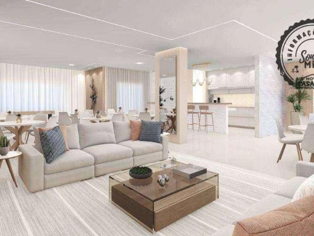 Apartamento para Venda em Praia Grande/SP Cidade Ocian 2 Quartos