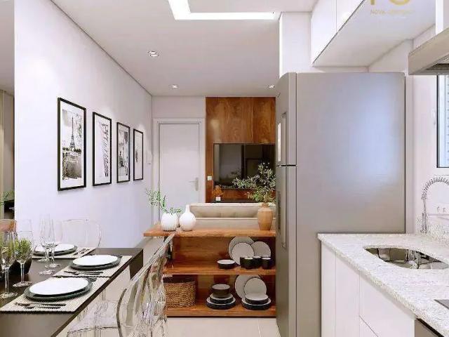 Apartamento para Venda em Praia Grande/SP Guilhermina 1 Quartos