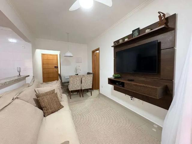 Apartamento para Venda em Praia Grande/SP Guilhermina 1 Quartos