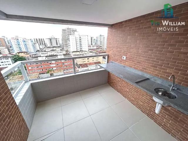 Apartamento para Venda em Praia Grande/SP Guilhermina 1 Quartos