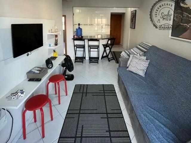 Apartamento para Venda em Praia Grande/SP Guilhermina 1 Quartos