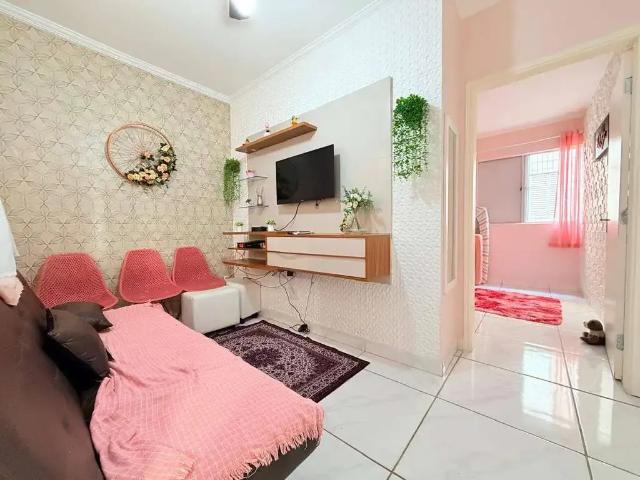 Apartamento para Venda em Praia Grande/SP Guilhermina 1 Quartos