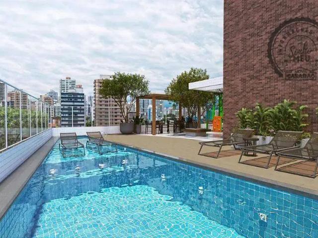 Apartamento para Venda em Praia Grande/SP Guilhermina 1 Quartos