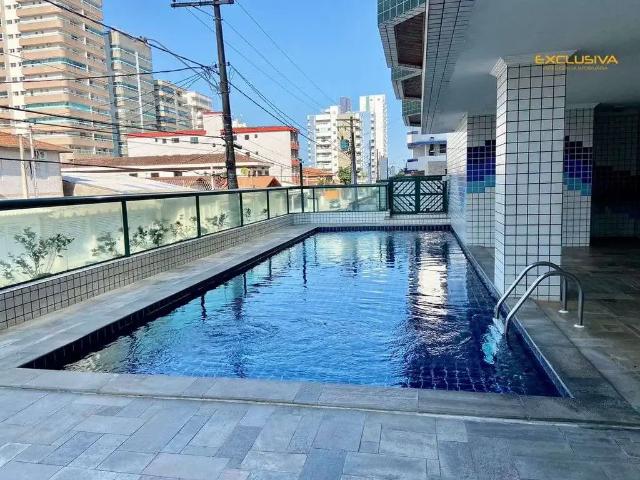 Apartamento para Venda em Praia Grande/SP Guilhermina 1 Quartos