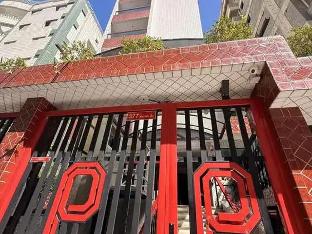 Apartamento para Venda em Praia Grande/SP Guilhermina 1 Quartos