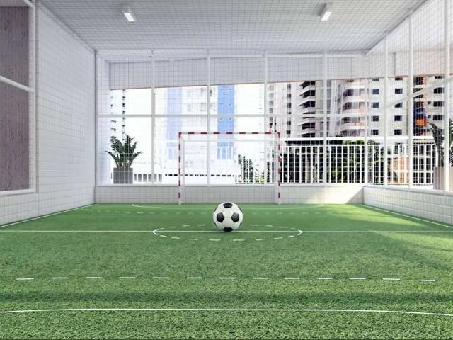 Apartamento para Venda em Praia Grande/SP Guilhermina 1 Quartos