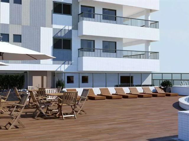 Apartamento para Venda em Praia Grande/SP Guilhermina 2 Quartos