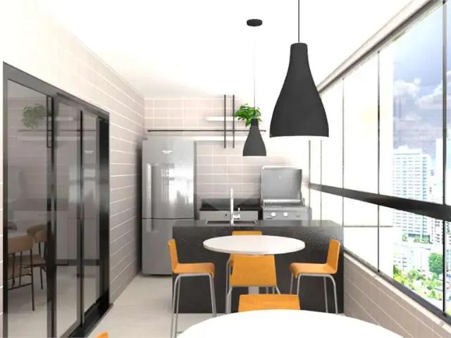 Apartamento para Venda em Praia Grande/SP Guilhermina 2 Quartos