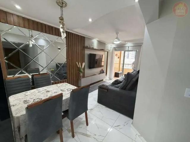 Apartamento para Venda em Praia Grande/SP Guilhermina 2 Quartos