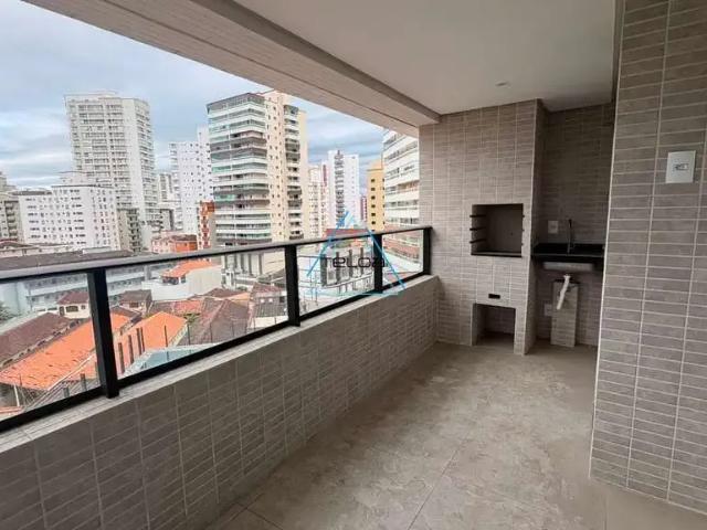 Apartamento para Venda em Praia Grande/SP Guilhermina 2 Quartos