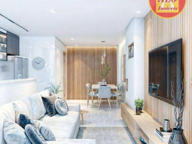 Apartamento para Venda em Praia Grande/SP Guilhermina 2 Quartos