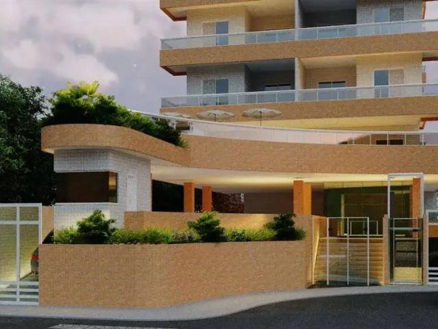 Apartamento para Venda em Praia Grande/SP Guilhermina 2 Quartos