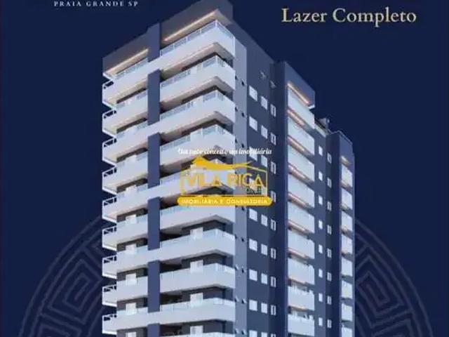 Apartamento para Venda em Praia Grande/SP Guilhermina 2 Quartos