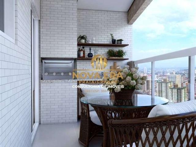 Apartamento para Venda em Praia Grande/SP Guilhermina 2 Quartos