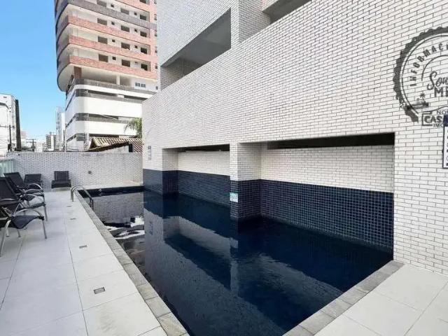 Apartamento para Venda em Praia Grande/SP Guilhermina 2 Quartos
