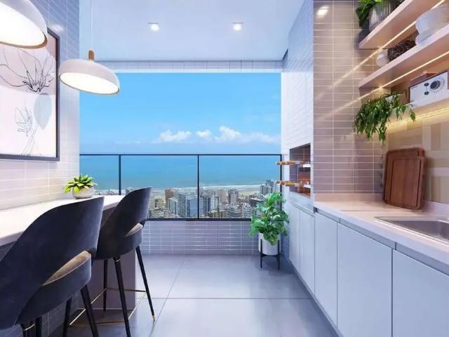 Apartamento para Venda em Praia Grande/SP Guilhermina 2 Quartos